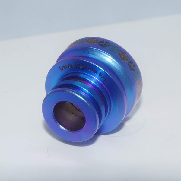 Titanium 510 Drip Tip LCV Skulls Edition by Laser Custom Vap #15