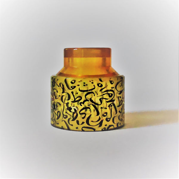 Top Cap ultem gravé pour Hadaly RDA - Engraved Top Caps Hadaly RDA Ara